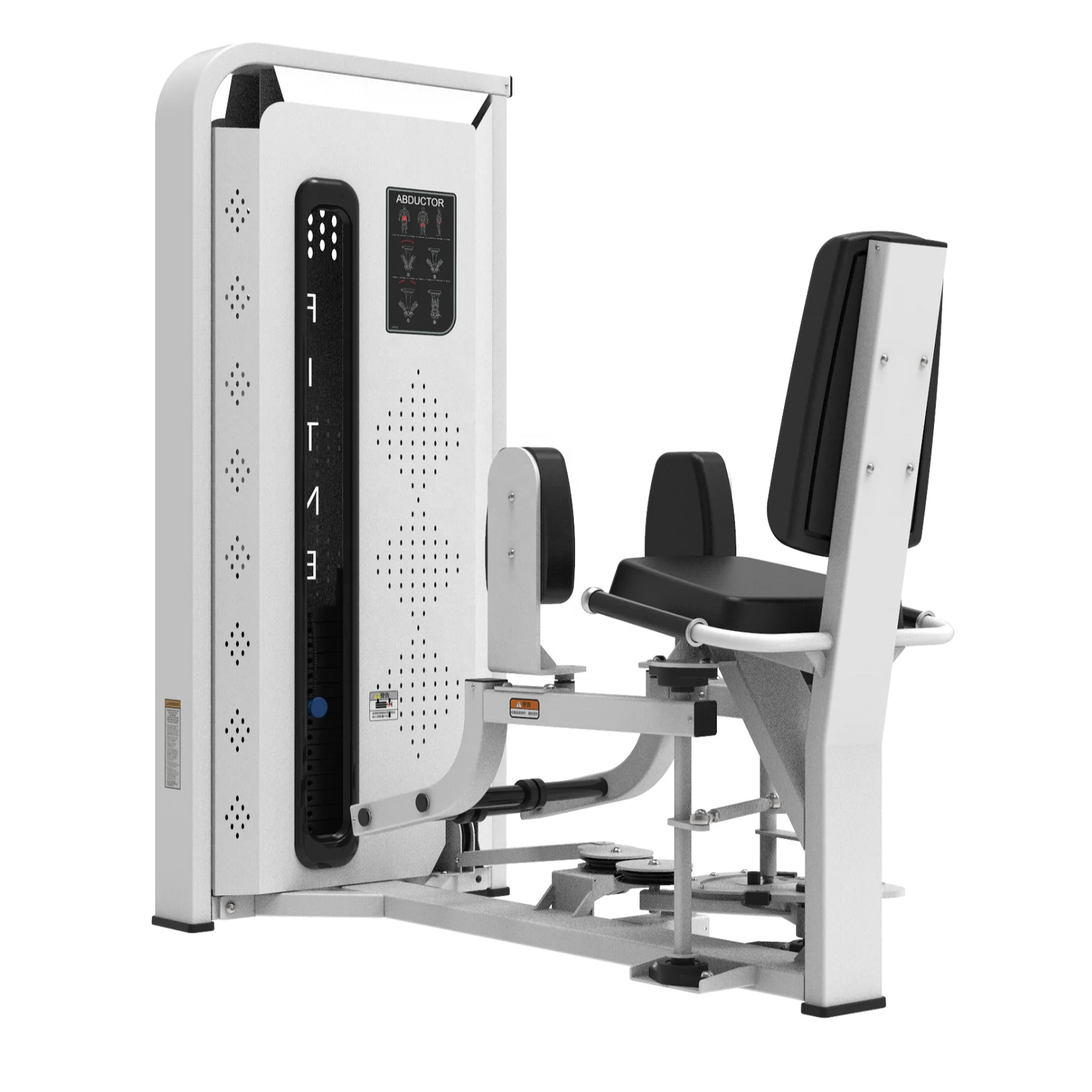 Pin Load Hip Abductor Adductor Selection Machines Leg Inner Fitness ...