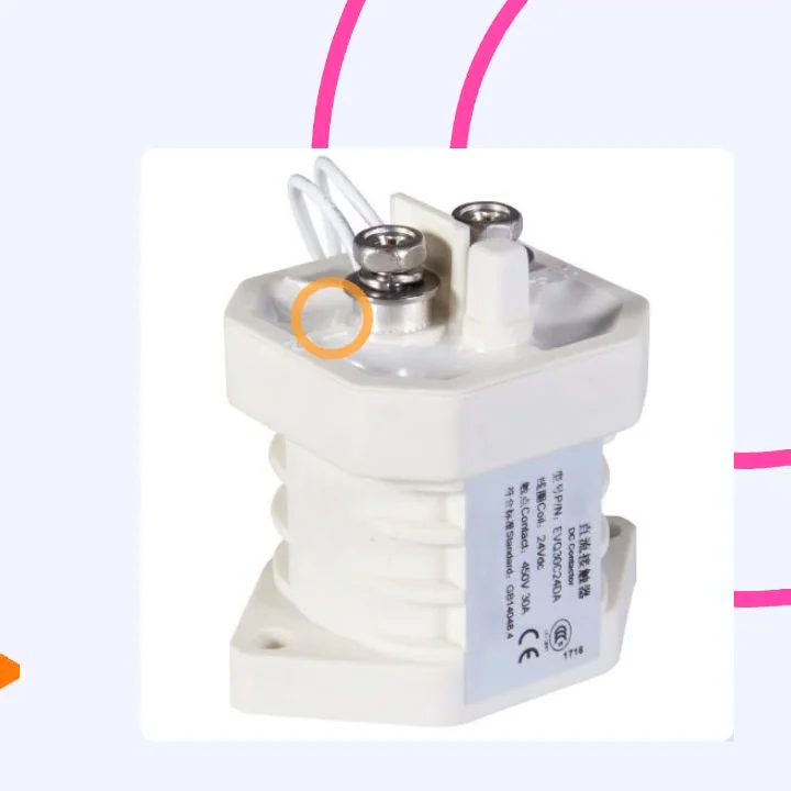 Electric Vehicle Bus Car Charging Vacuum 200a Dc Contactor - Buy ...