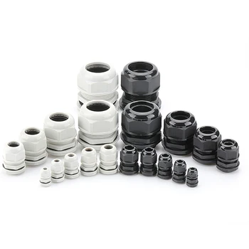 M12 M20 M25 Plastic Waterproof Ip68 Cable Gland Pg16 Pg13.5 Pg11 Pvc ...