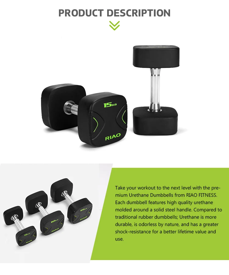 Urethane Dumbbell Weights China Custom Square Pu Dumbbell - Buy Pu ...