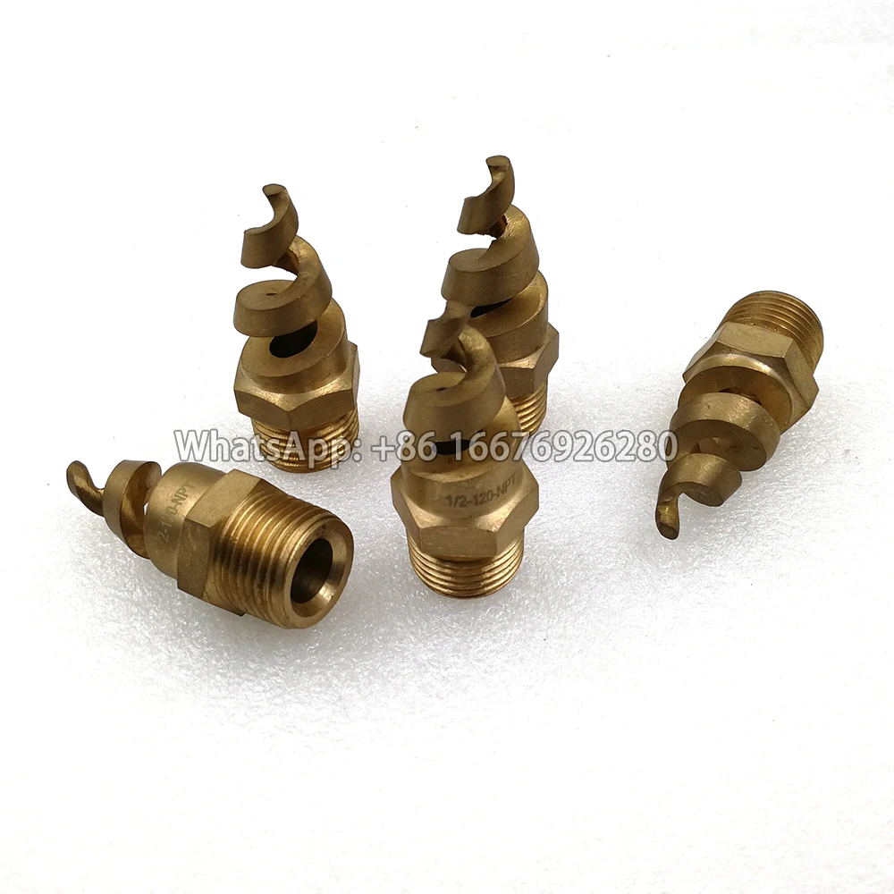 Custom 170 Degree Spray Nozzle Full Cone Spray Nozzles For Dust ...