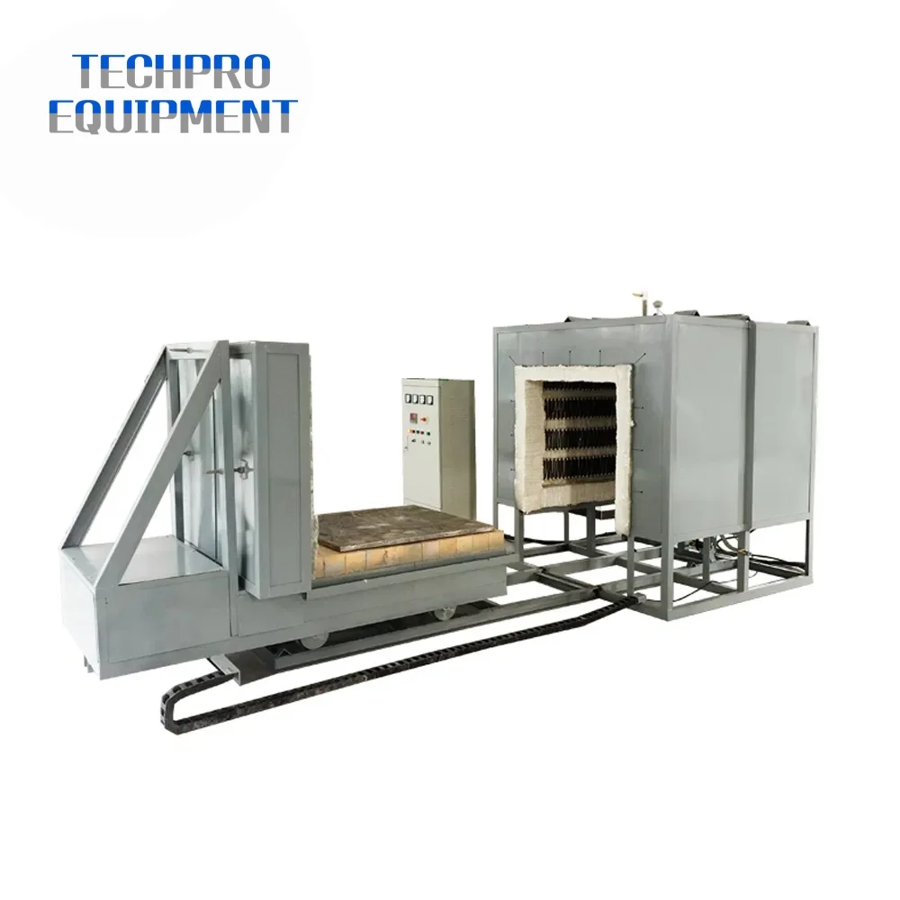 Eco Friendly Insulation Material Trolley Type Furnace Electric Heat ...