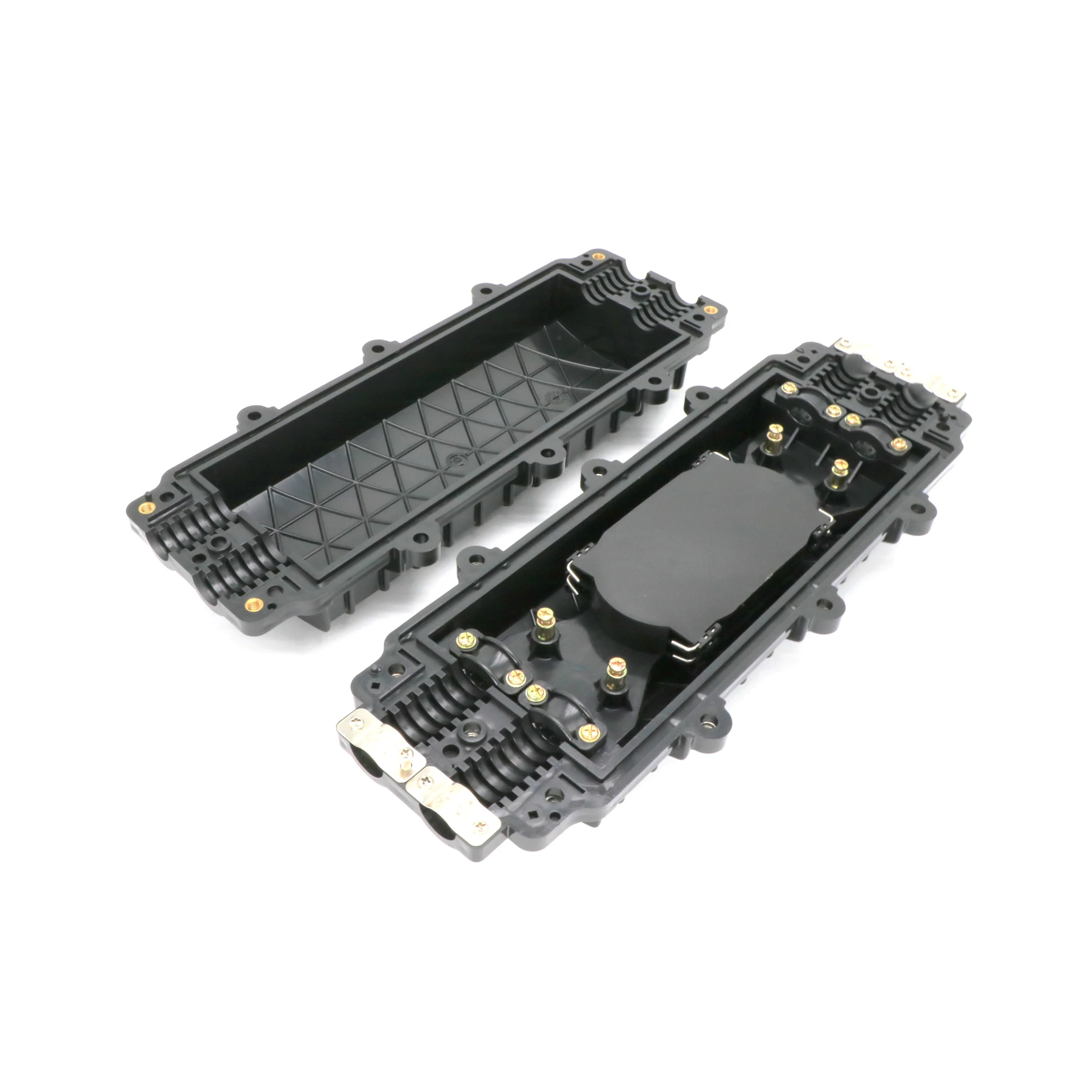 12-96 Cores Splice Horizontal/inline Fiber Optic Joint Closure