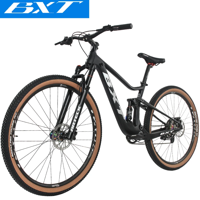 29er Full Suspension Carbon Mountain Bike 29inch Plus 11 Speed Shimano ...