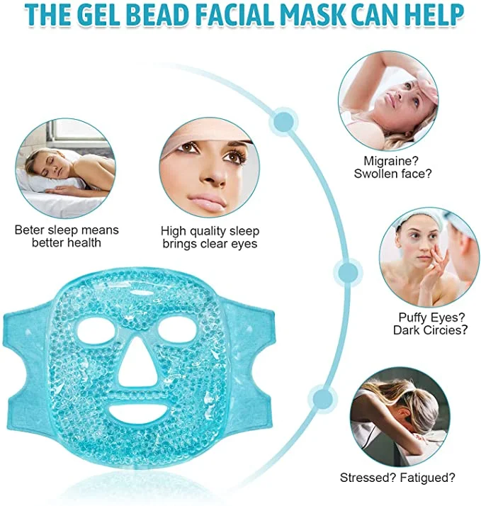 Pressure Relief Eye Gel Cooling Masks - Lighten Dark Circles