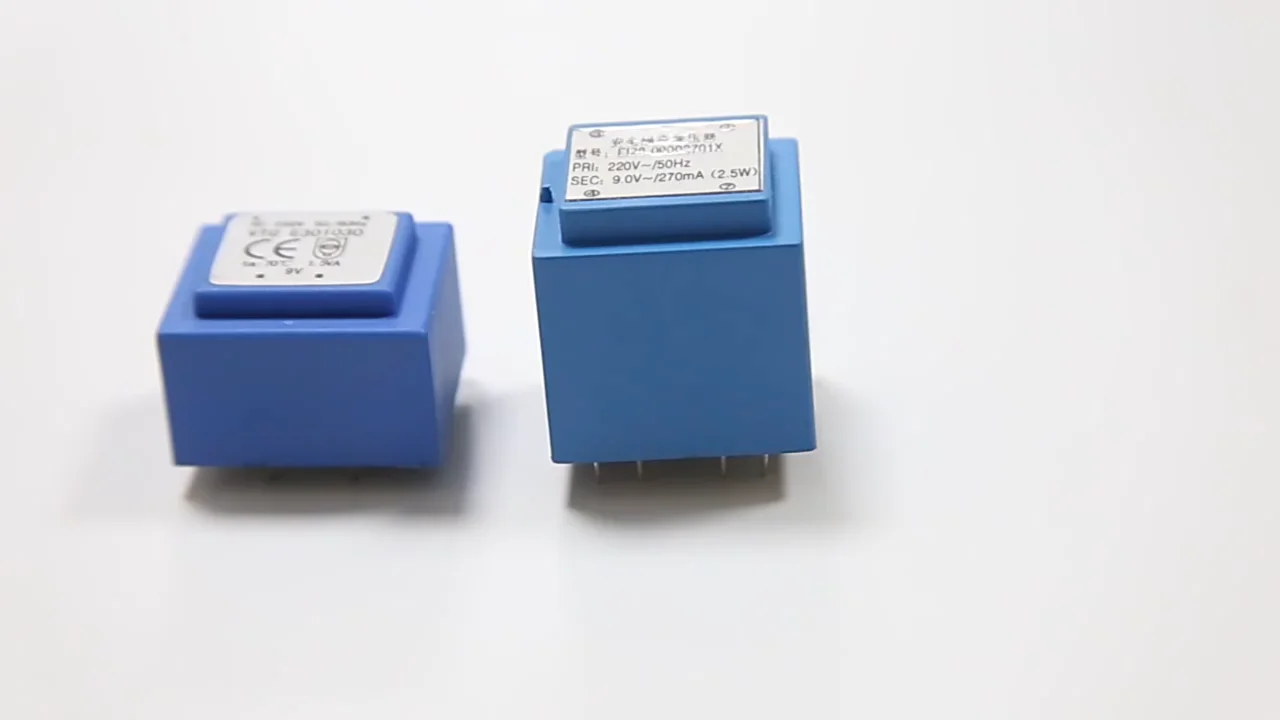 Small Transformers 0.8va 1.5va 2va 110v 115v 220v 230v 12v Encapsulated ...