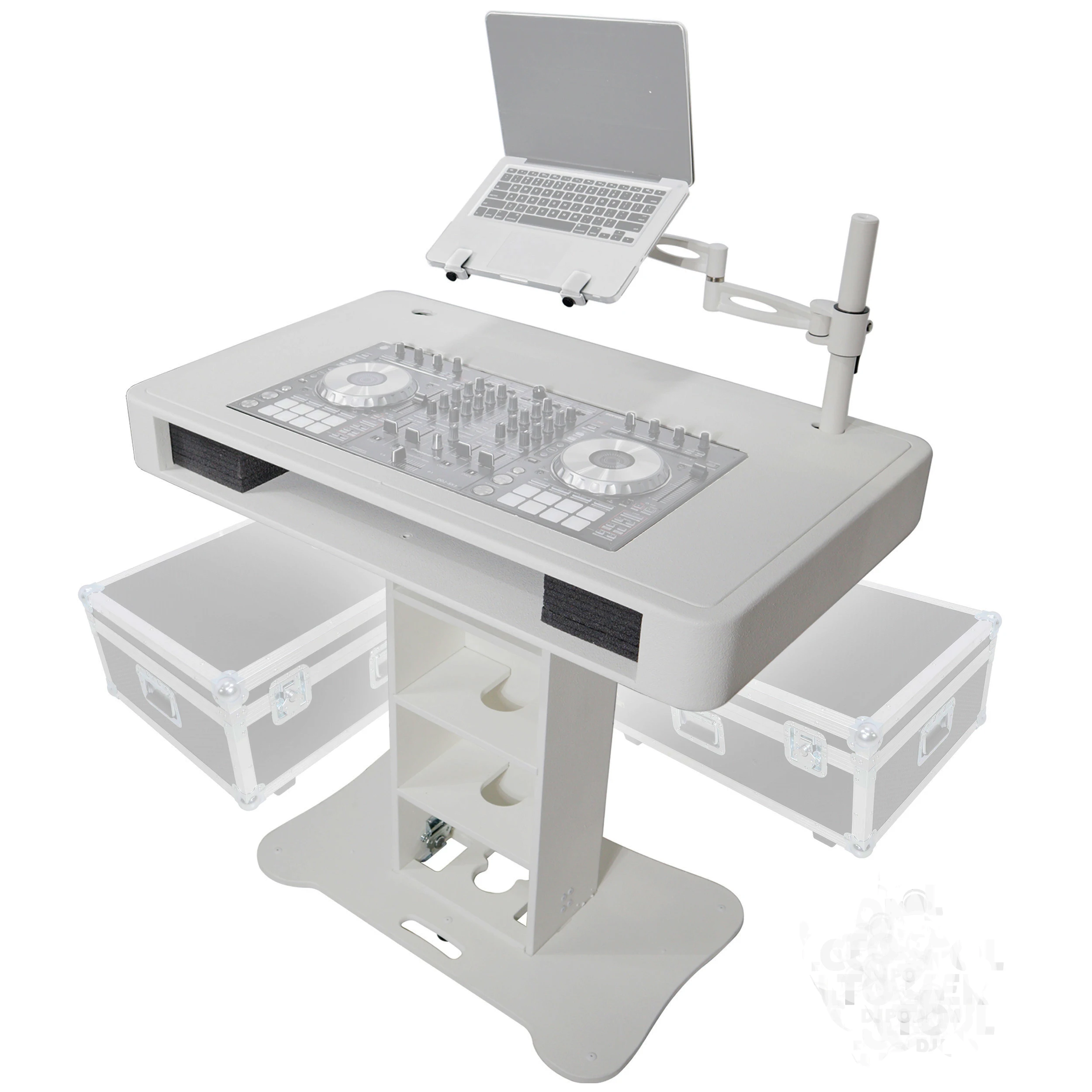 Customizable DJ Stand - Durable and Portable Control Tower