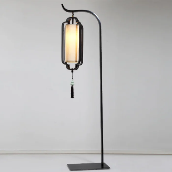 New Chinese Floor Lamp Living Room Teahouse Zen Chinese Style Book ...