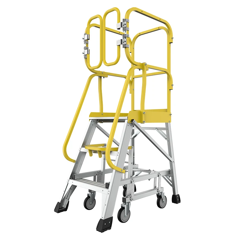 Manufacturer Aircraft Grade Aluminum Construction Work Platform Ladder ...
