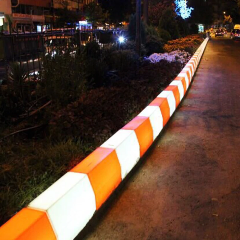 New Pavement Curbstone Led light Illuminated Plastic Kerb Stone ...