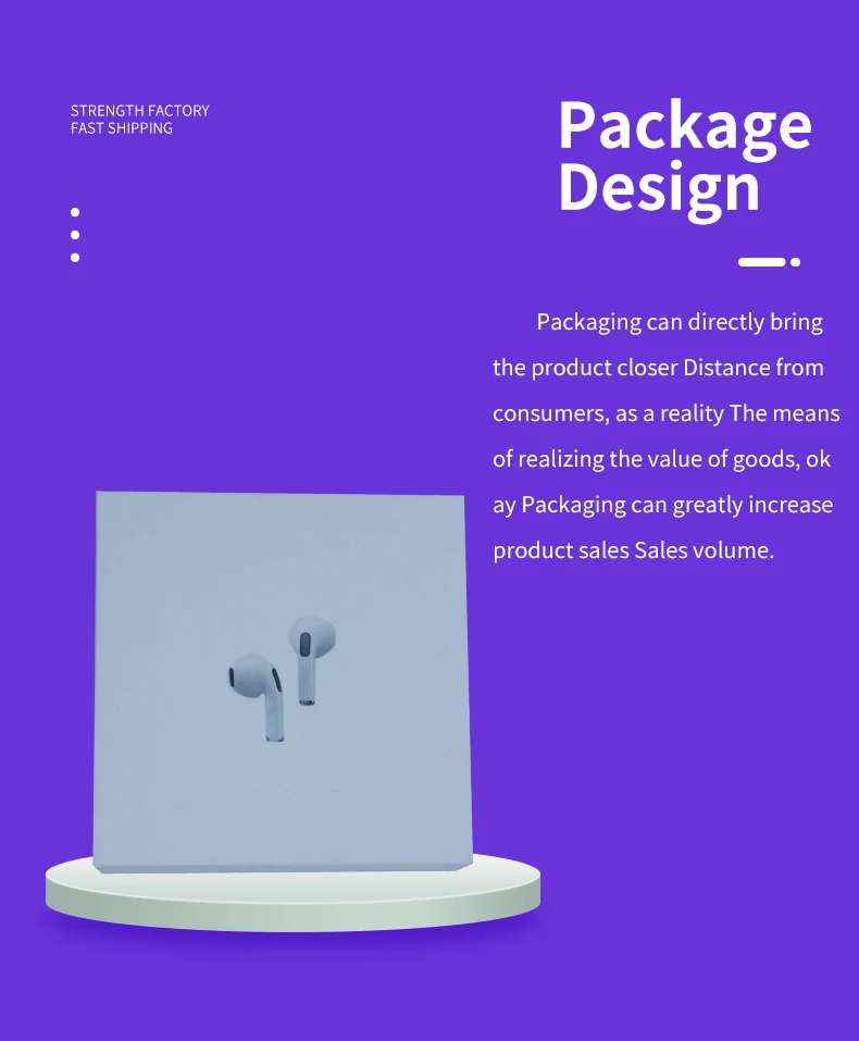 Custom Bluetooth Headset Packaging - Durable & Recyclable