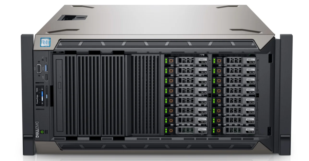 T640 Tower Server Original Dell PowerEdge 2*6246R 512G 2*1.92T 3*3.84T ...