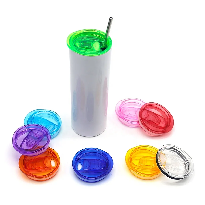 Factory Wholesale Plastic Leak-proof Colorful Lids For 20oz Sub Tumbler ...