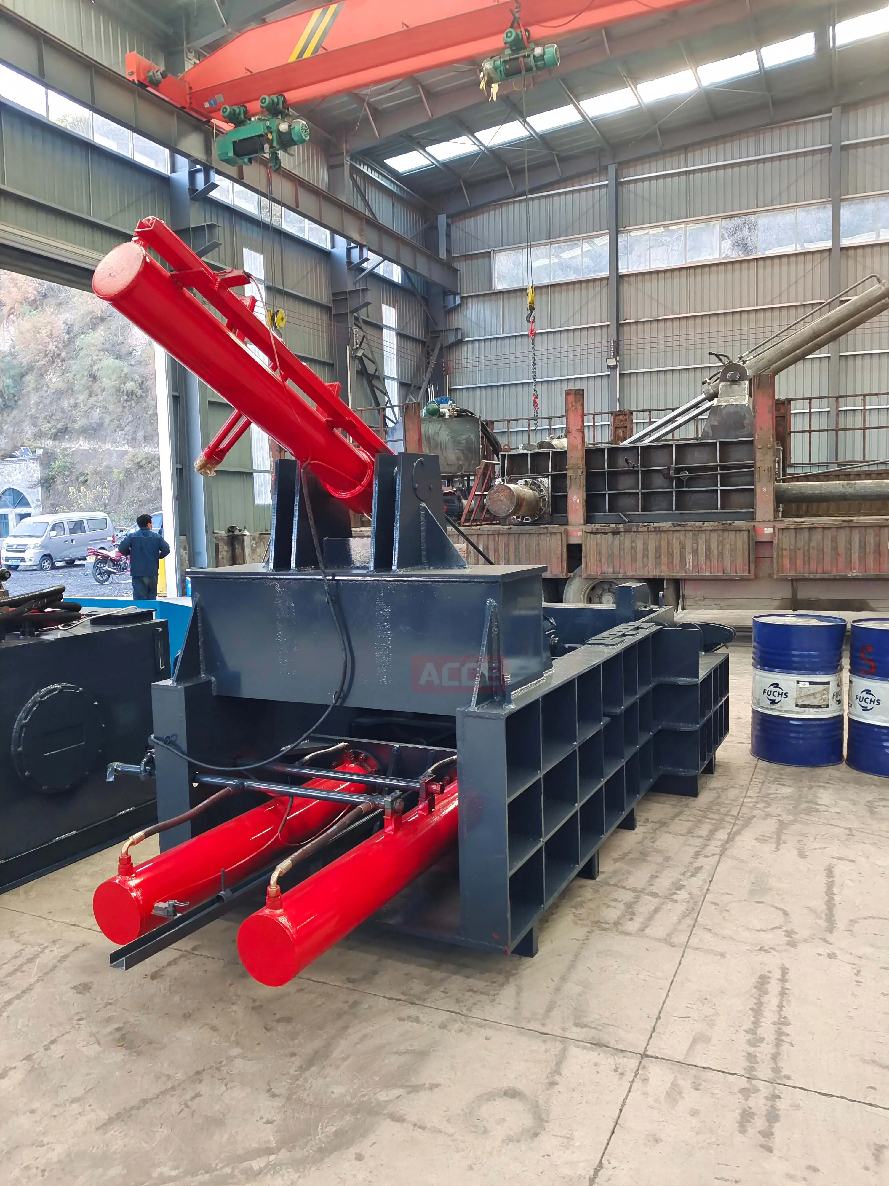 Mobile Scrap Copper Baler - Efficient & Safe Recycling