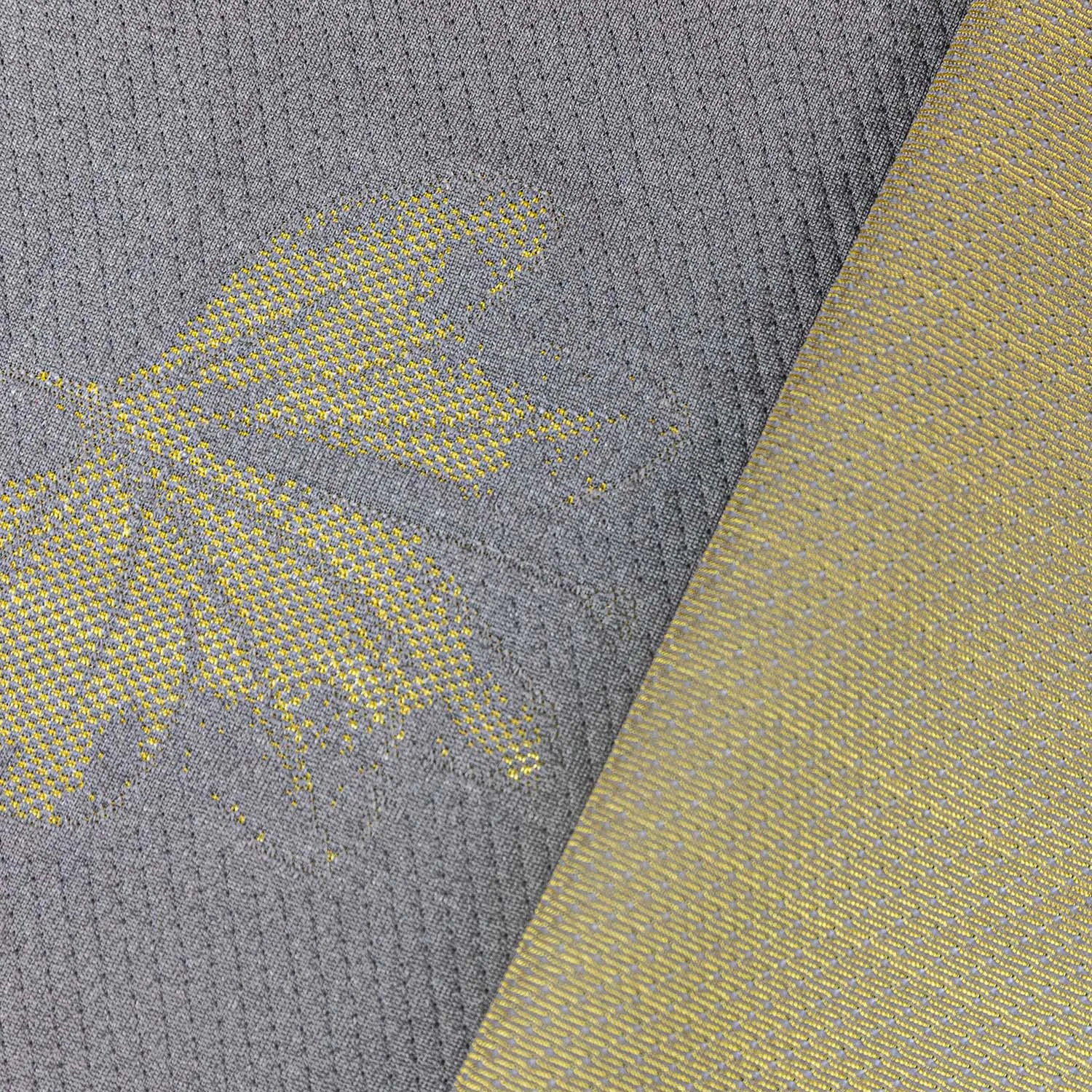 Breathable 100% Polyester Mattresses Ticking Fabric Knitted Mattress ...