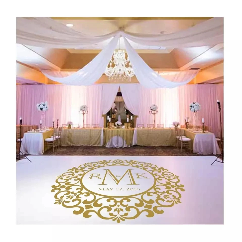 Customized Wedding Dance Floor Decal Stickers - Fast Shipping
