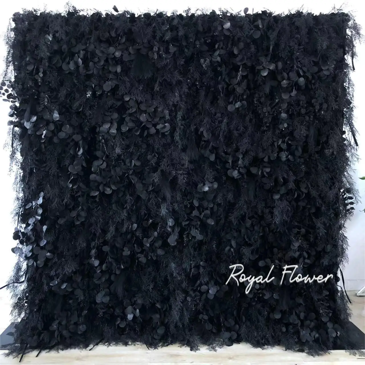 White Feather Wall Backdrop - Elegant Wedding Decor