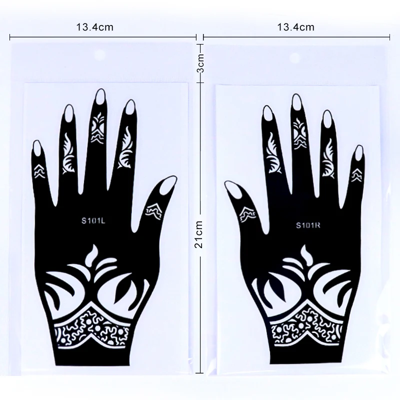 GP Wholesale Popular Temporary Tattoo Stencils - Reusable