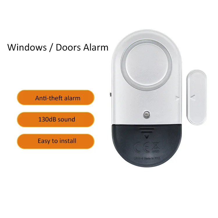Simple Door Open Alarm - Home Window Sensor Magnetic Alarm