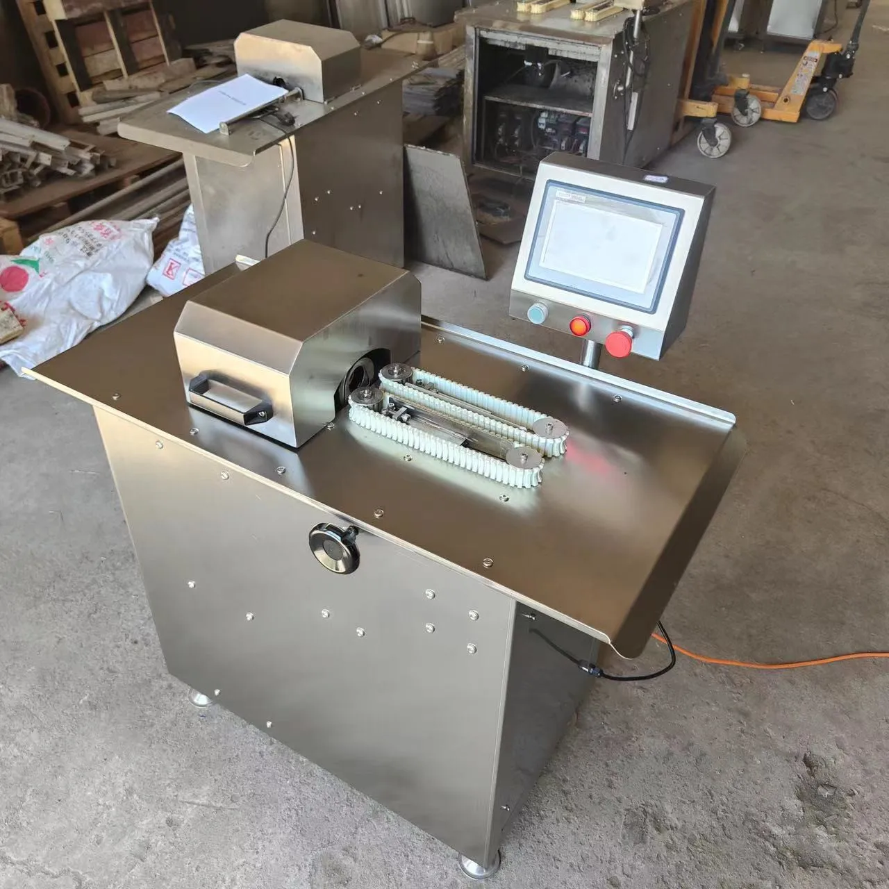 Industrial Electric Sausage Knotting Machine Sausage Binding Tying ...