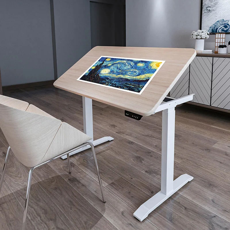 Height Adjustable Drafting Table - Versatile and Durable