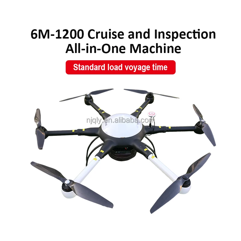 Hot Sell Industrial-grade Six-rotor Drone 6m-1200 With Infrared Zoom ...