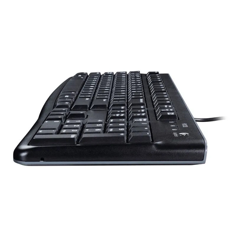 Logitech K120 Wired Keyboard 104 Keys USB 2.0 Ce Plug-and-play USB ...