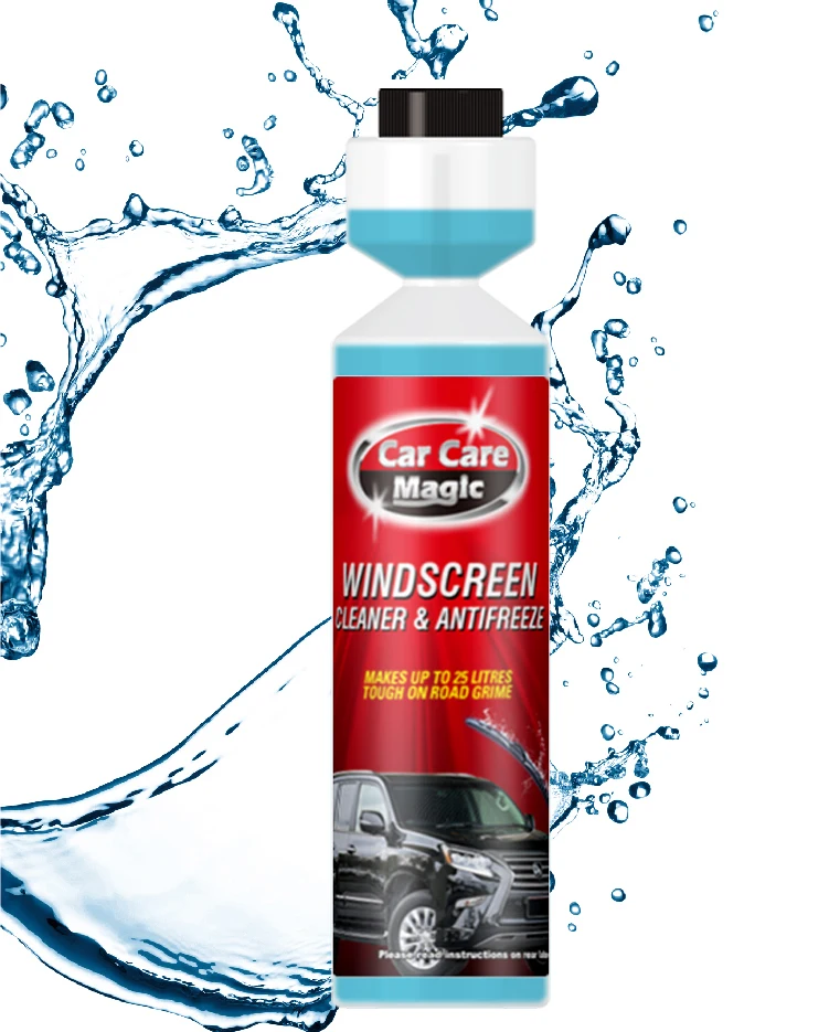 Perfectly Clean And Anti-freeze Visual Clarity Windshield Wash Fluid ...