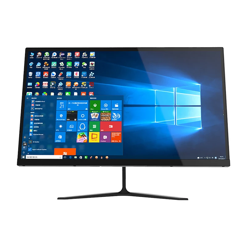 high quality borderless desktop all-in-one computer AIO win11 i3 i5 i7 ...