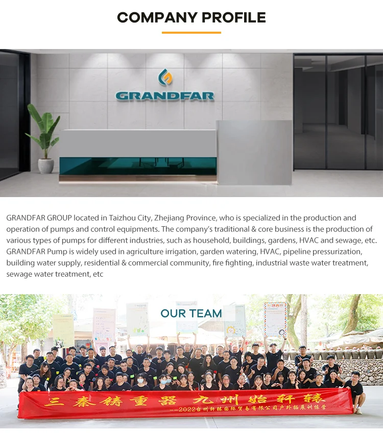 Grandfar Ac 380v Stainless Deep Submersible 44m Deep Well Water Pump ...