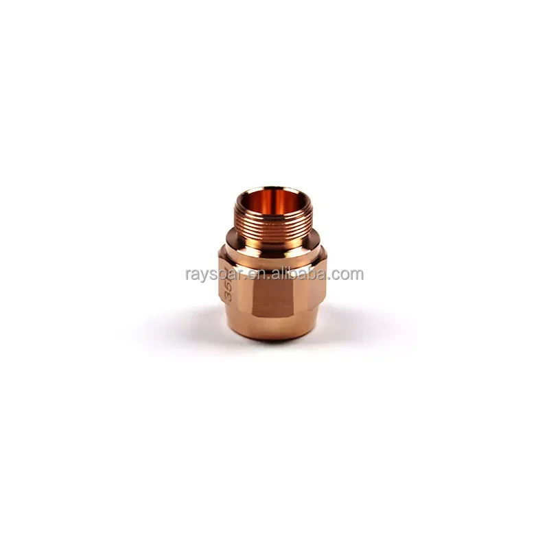 Raysoar Laser Cutting Machine Head Copper Nozzle Parts 10070836 10070835 Fibre Laser Cutting ...