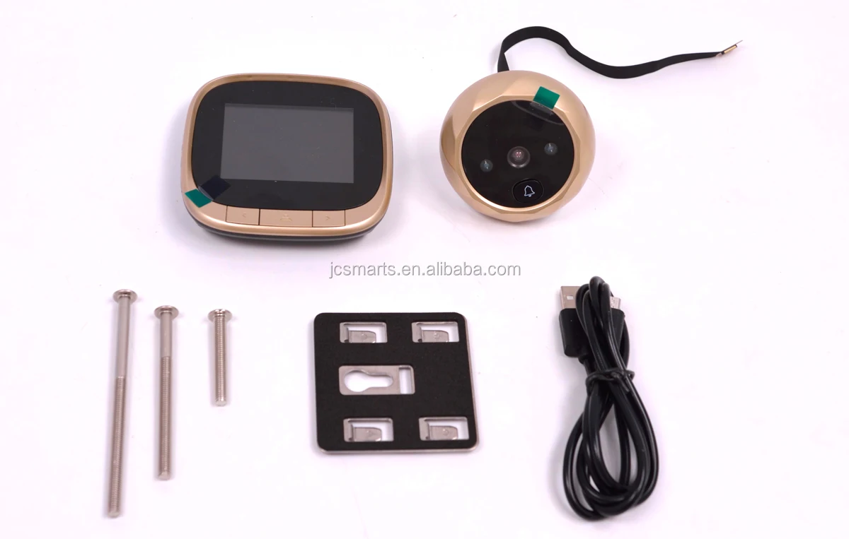 Video Recording Magic Eye Door Viewer With Doorbell - Buy Video Door ...