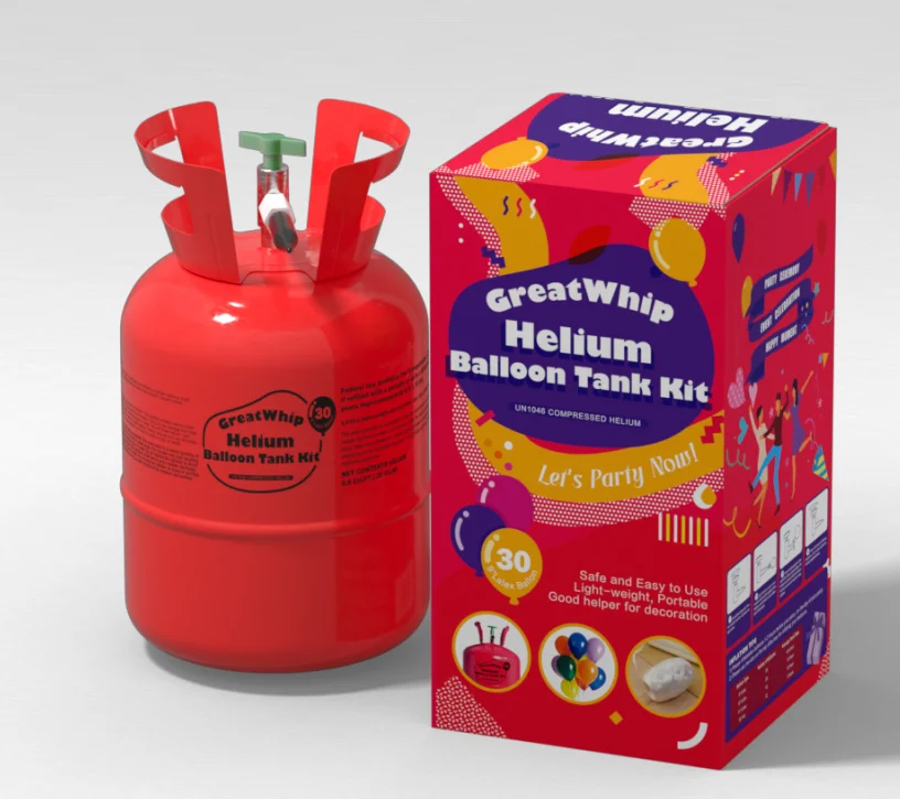 Ya Helium Cylinder With Gas Nozzle,Can Be Matched With Color Box ...