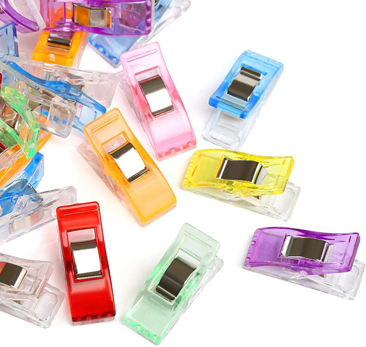 Multipurpose Small Plastic Clips Colorful Cloth Clips For Sewing ...