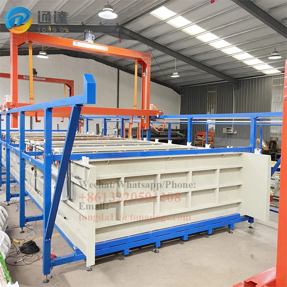 Tongda Zinc Plating Machine Hard Chrome Plating Line Tin Rolls ...