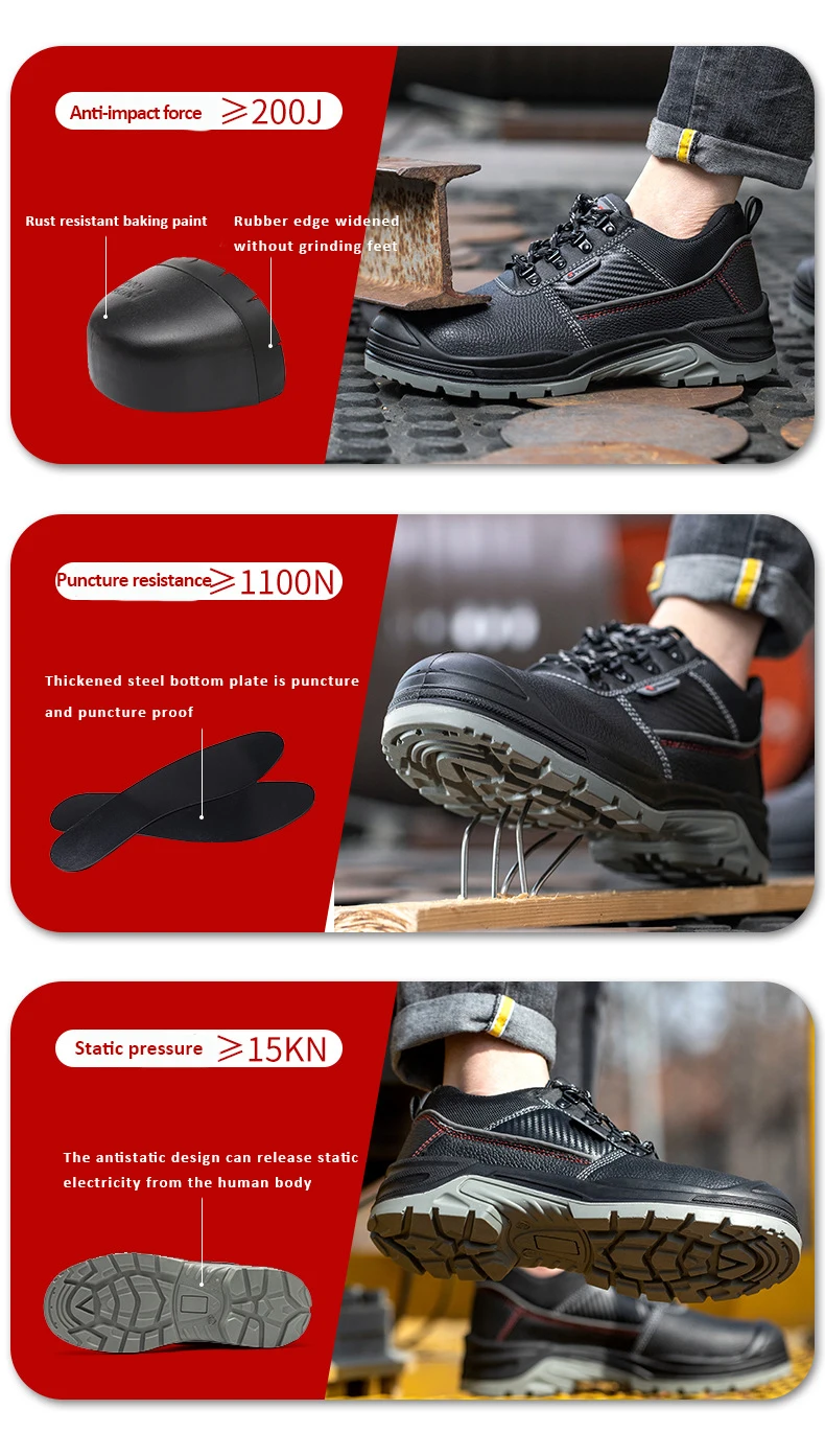 Wholesale Manufacturer S3 Industrial Construction Shoes With Steel Toe ...