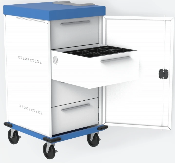 VR Storage and Charging Cabinet Trolley Cart Suitable for Oculus Quest ...