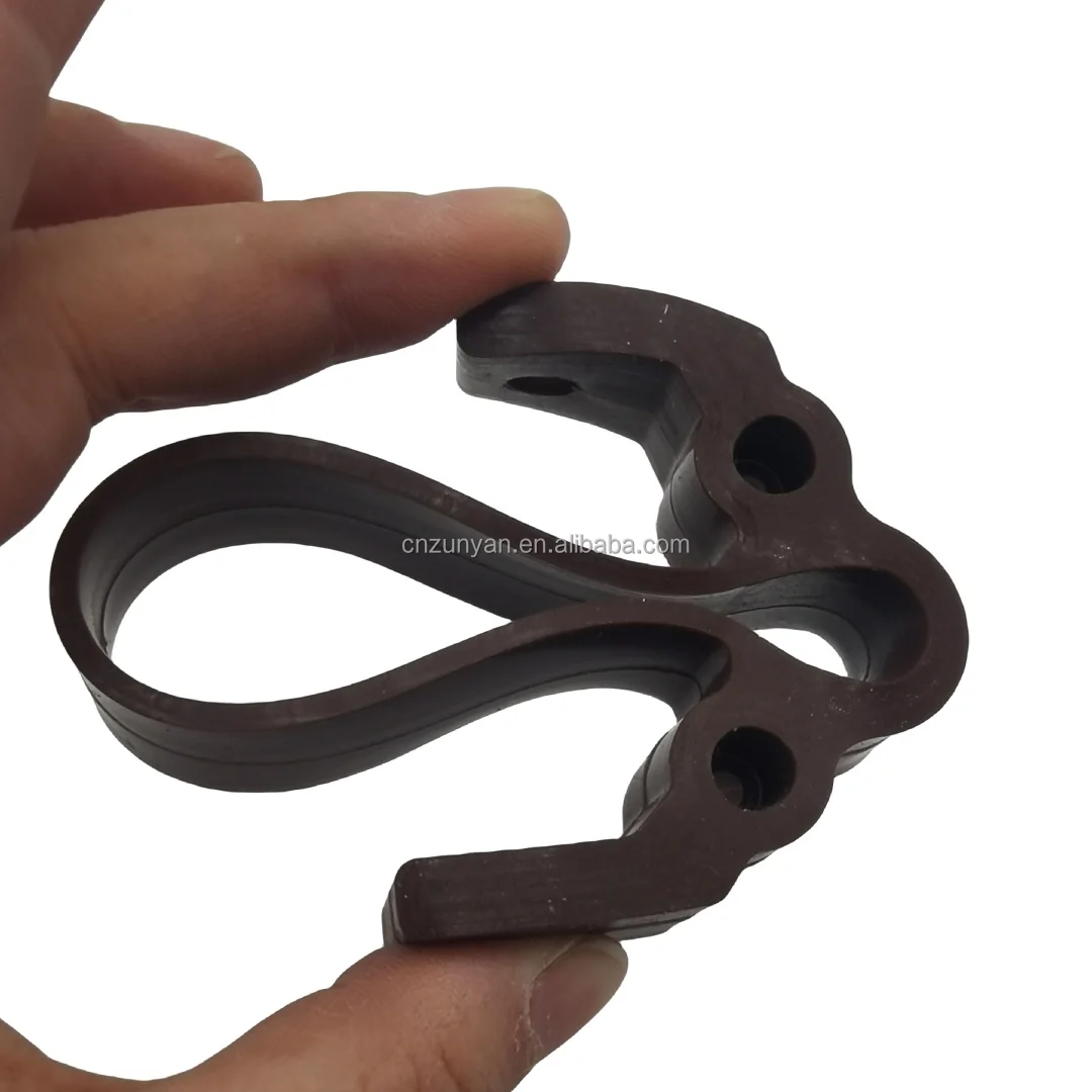 Fluorine Rubber Bearing Mounting Bracket Rubber Gasket Pump Bracket ...