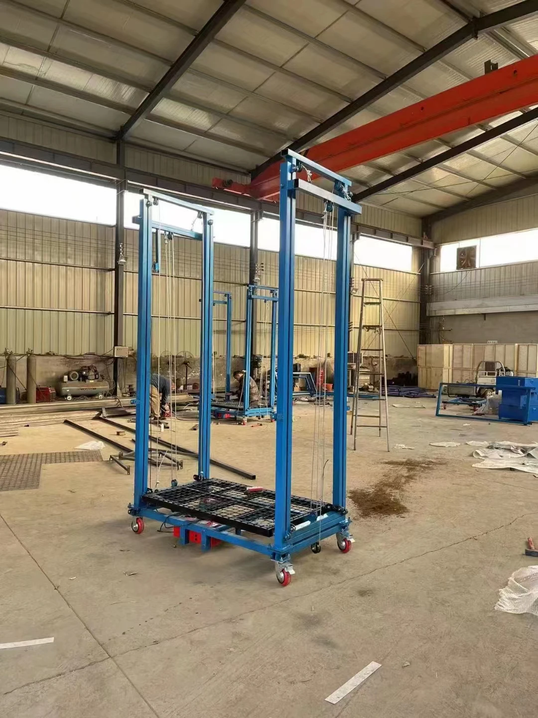 200-500kg 6m Electric Scaffolding Foldable Electric Scaffolding Lift ...