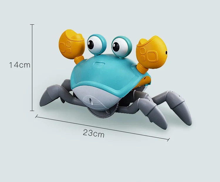 Wholesale Electric Automatic Crab Induction Toy With Musical Light ...