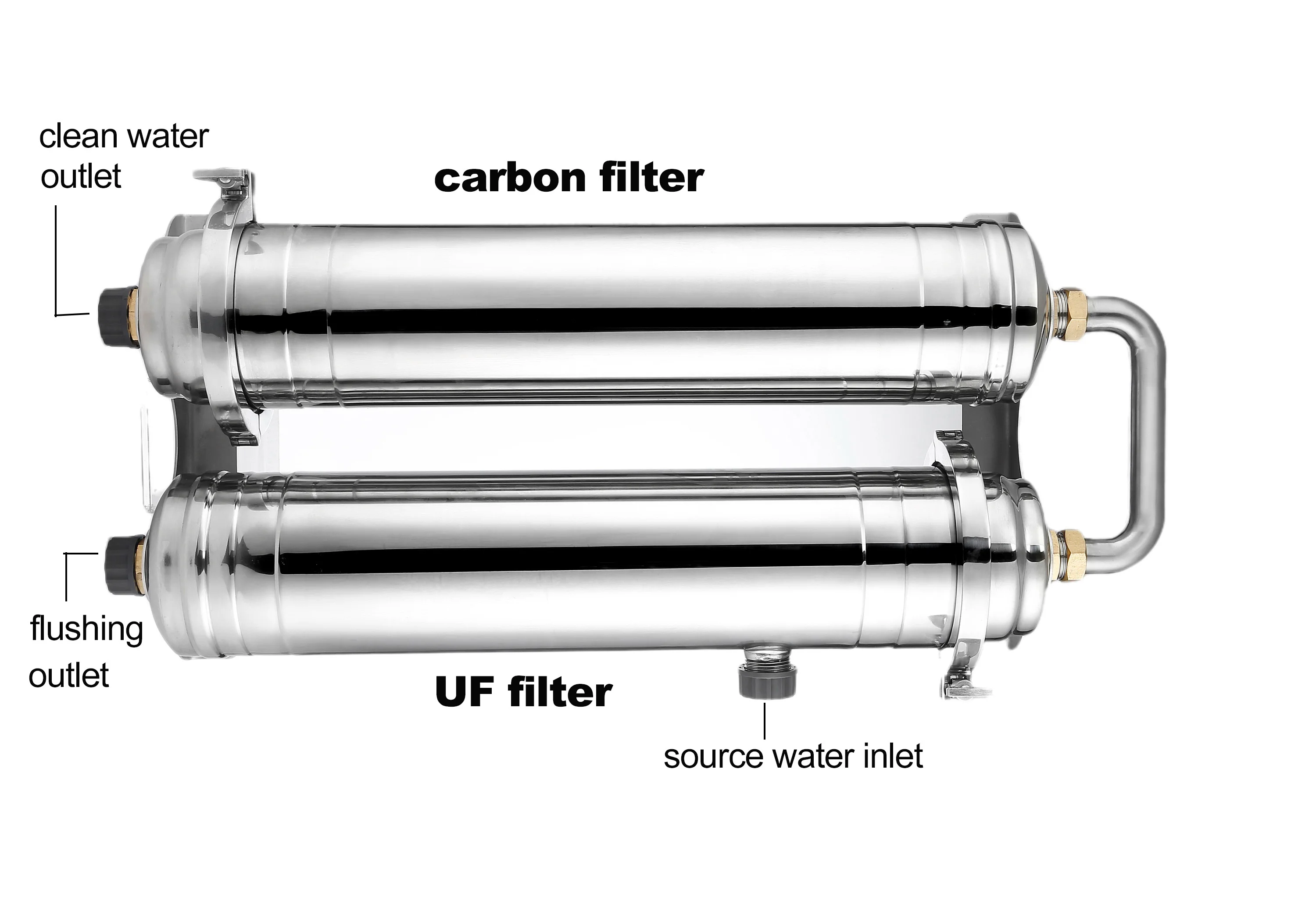 Myteck 1000LPH Stainless Steel Water Purifier for Kitchen