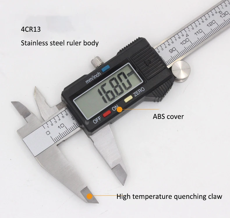 Vernier Caliper 0-150-200-300mm Electronic Digital Vernier Caliper ...