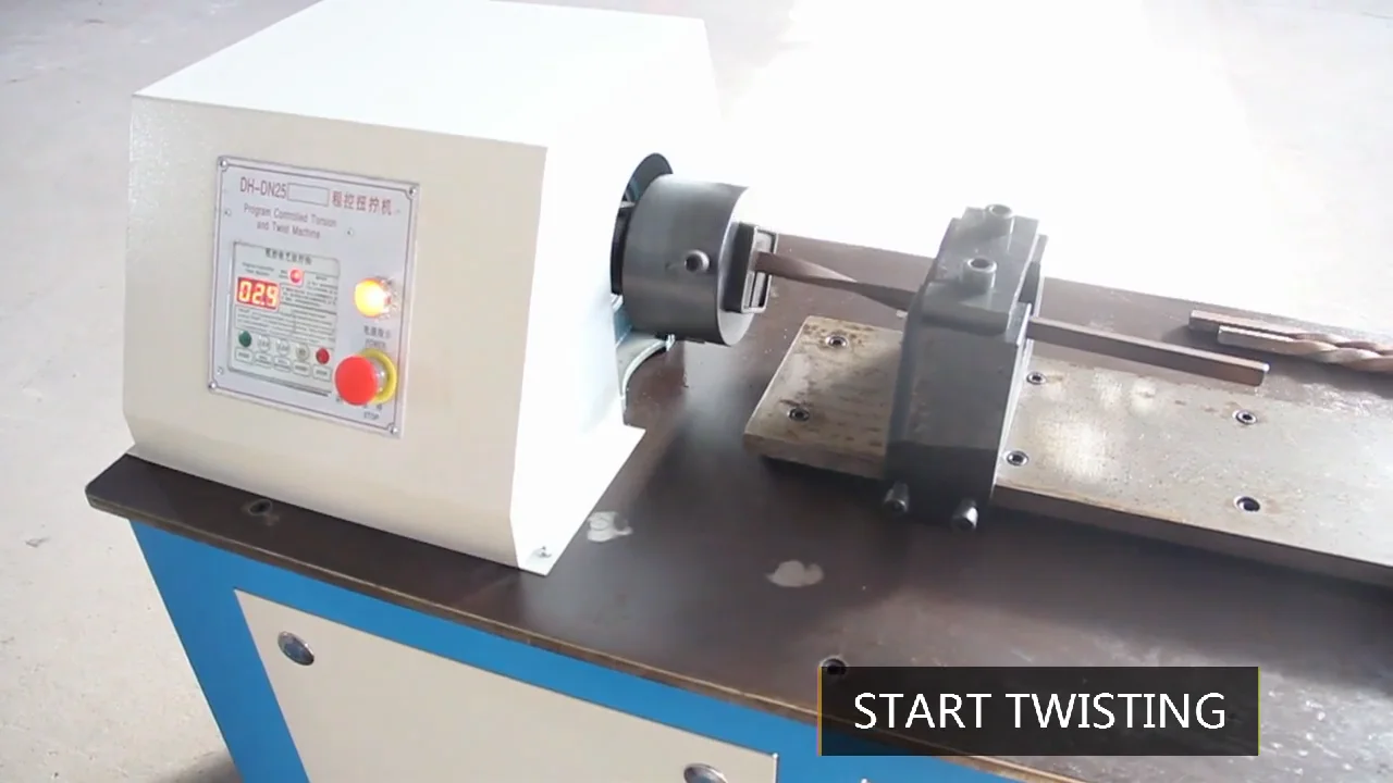 Dh-dn25a Metal Twisting Wrought Iron Machine - Buy Bar Twisting Machine ...