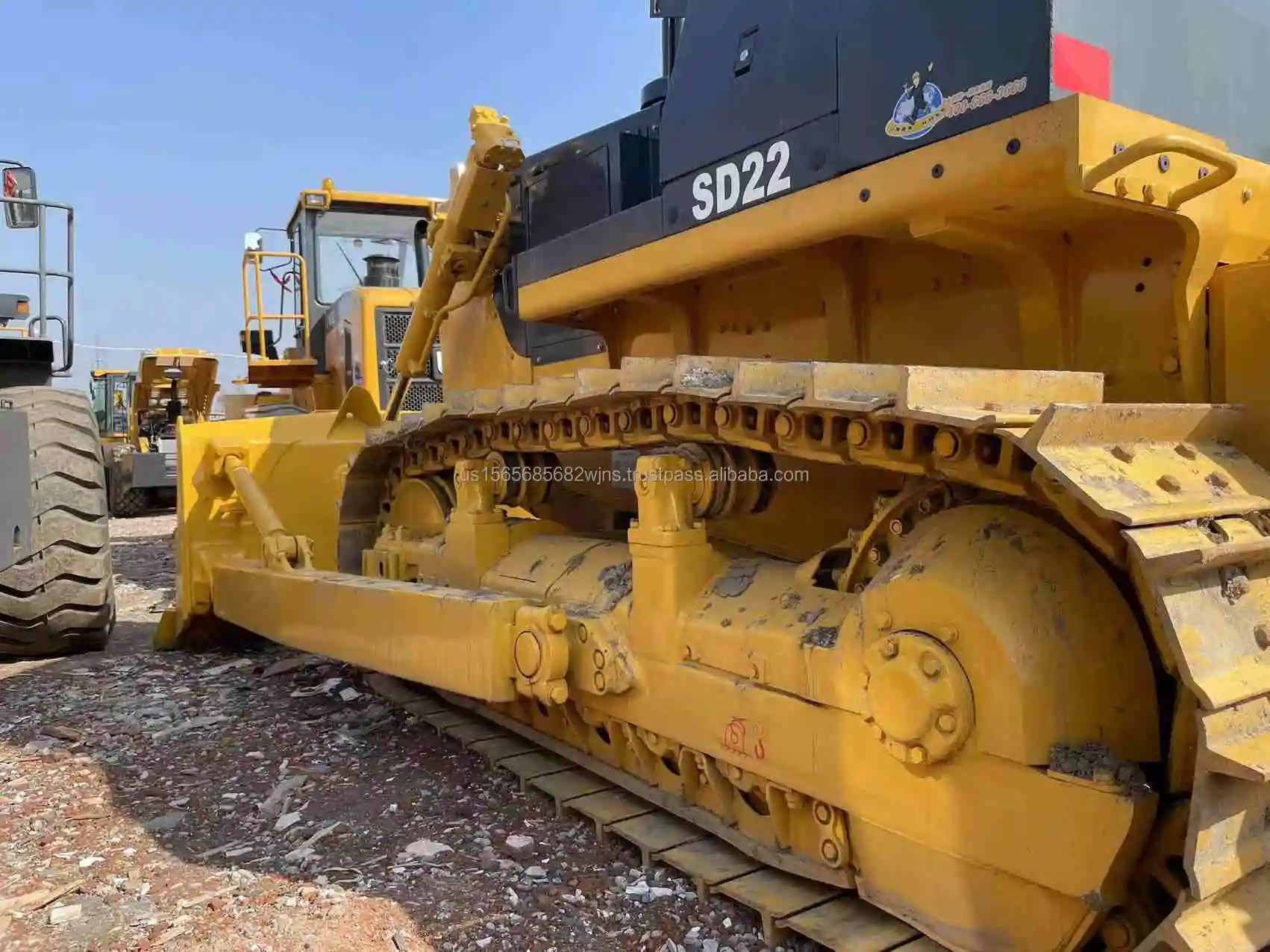 90% New Lower Working Used Bull Dozer Multi Function Farm Dozer SHANTUI ...