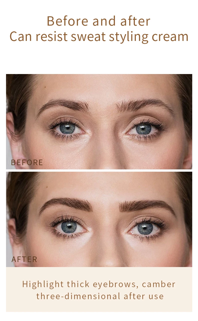 Creative Your Own Logo Waterproof Private Label Brow Freeze Styling Wax ...