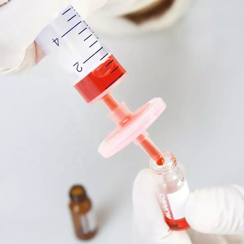 Labfil 5ml Disposable HPLC Laboratory Syringe for Lab Use