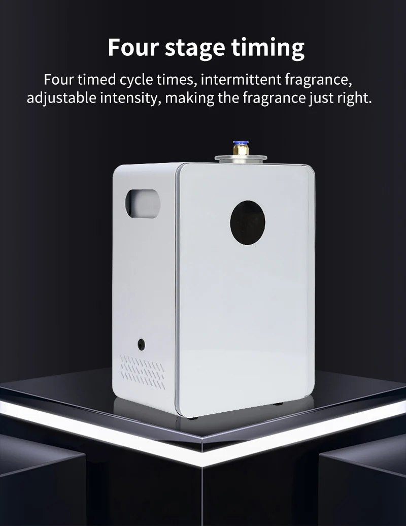 Professional 500ml Essential Oil Diffuser Battery Powered Wall Mounted ...