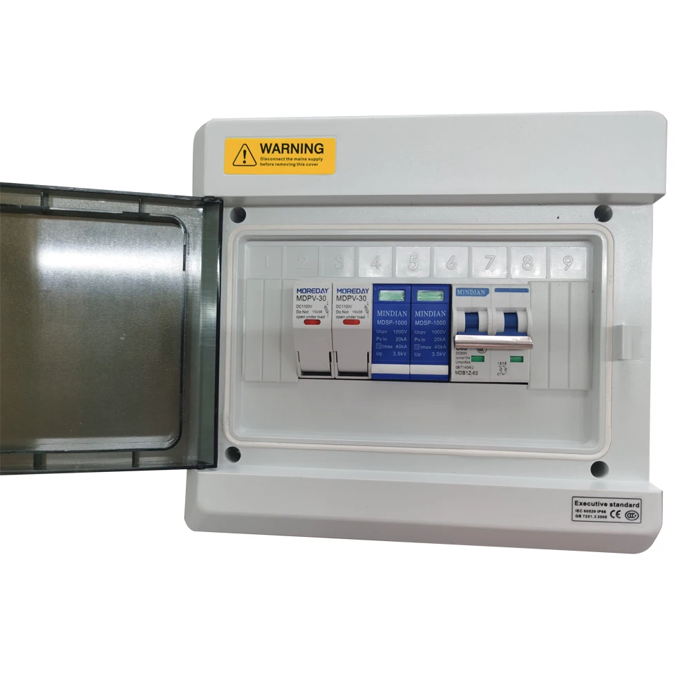 Moreday 1 Strings 1000v Pv Array Dc Combiner Box Used In Solar Energy ...