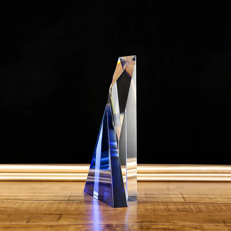 Hight Quality Decoration Crystal Trophy Sheet Metal Plaque Trophy ...