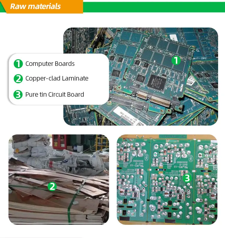 Wet Separation PCB E-Waste Recycling Plant Printed Circuit Board Copper ...